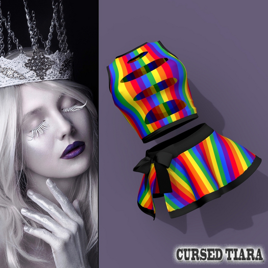 Second Life Marketplace Pride Waifus Outfit 8242